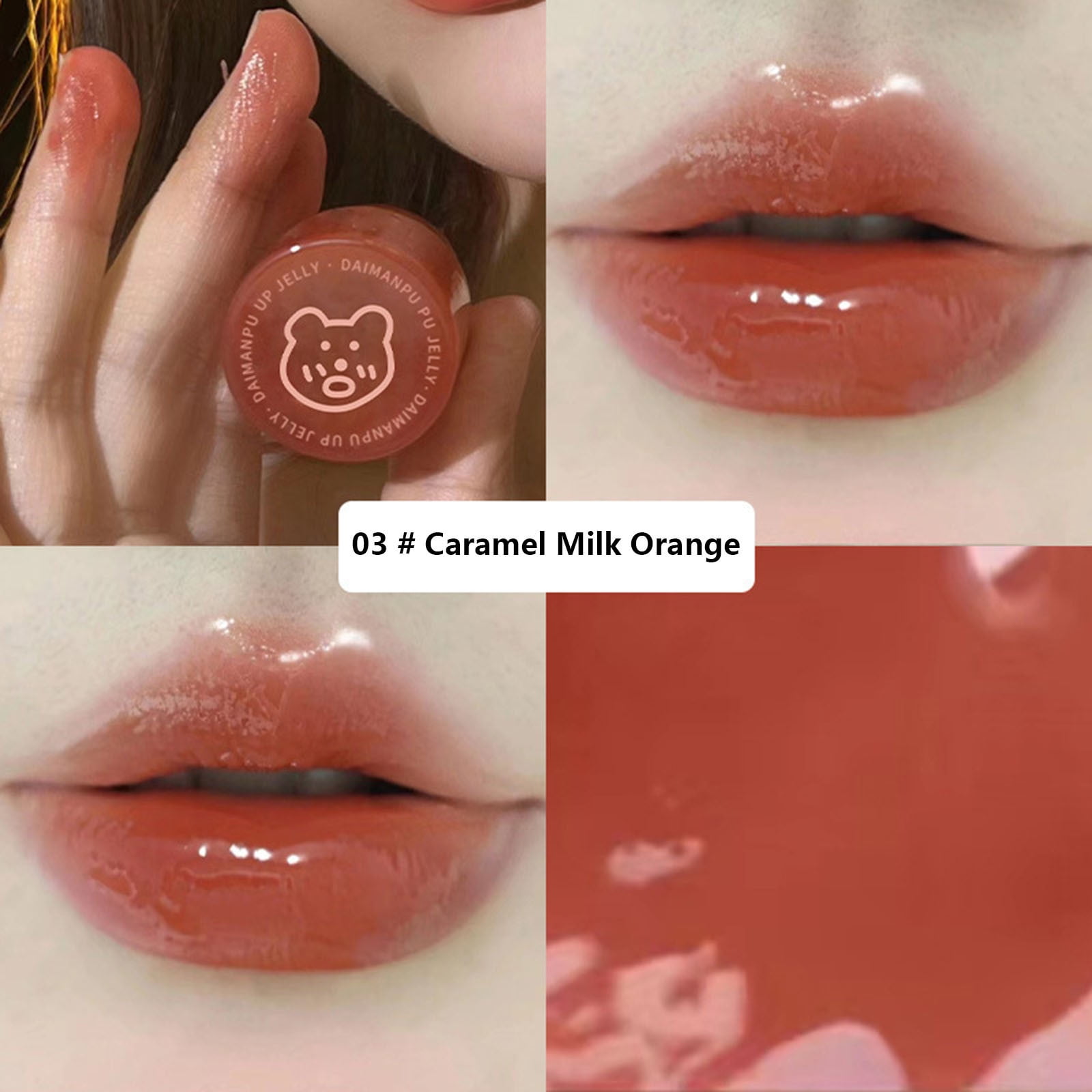 KeirineCC Lip Stain-Mousse Textured Pudding Pot Lip Clay, Nude Shade ...