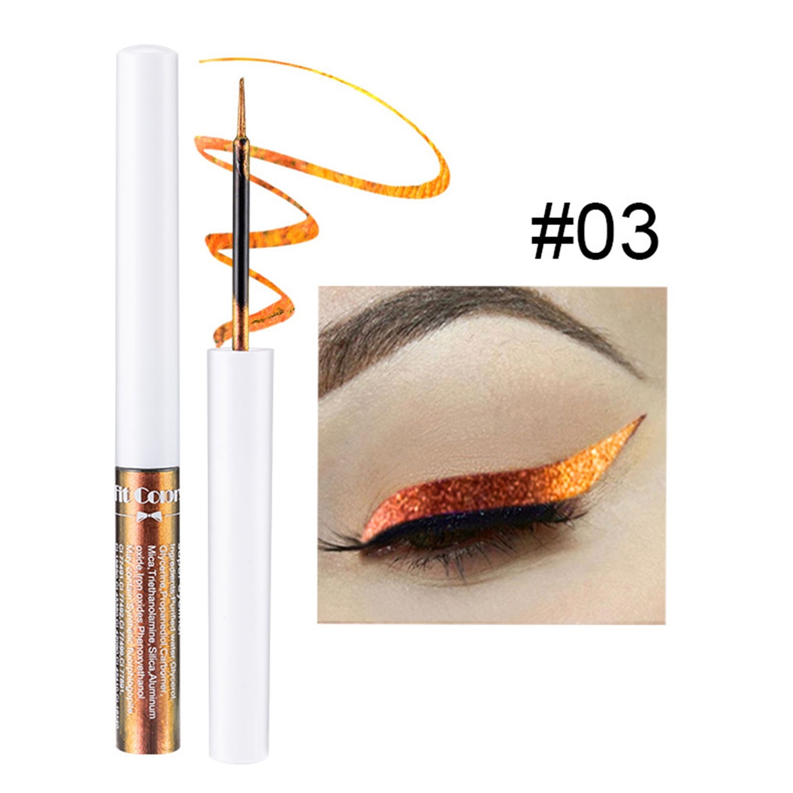 KeirineCC Multichrome Eyeliner Liquid Liner, Glitter liquid eyeliner ...