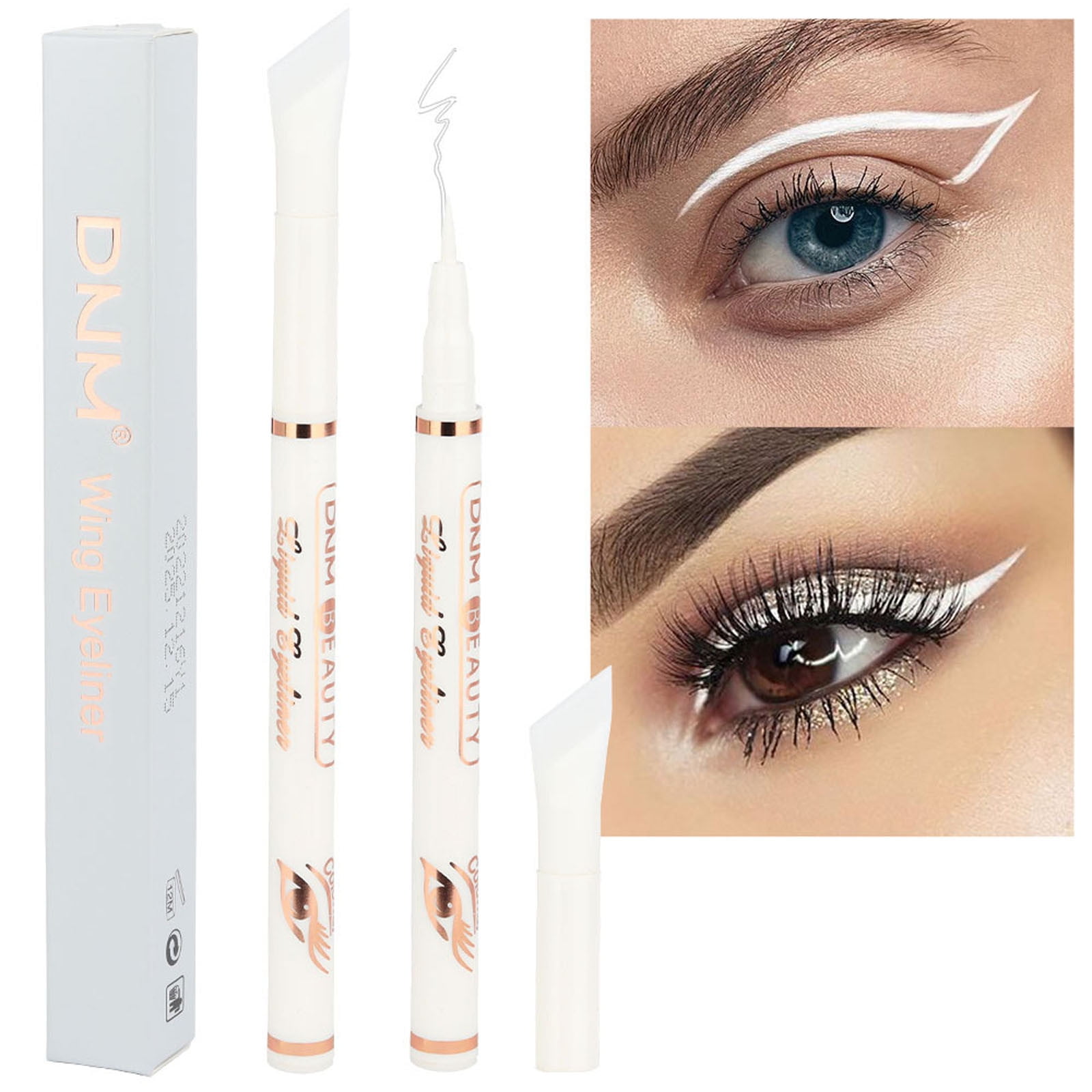 KeirineCC Pencil Eyeliner, Color Stay Eye Makeup with Built-in ...