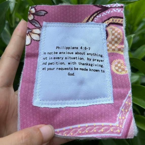 KeirineCC Prayer Quilt with Cross Inside, Prayer Quilt Squares, Prayer ...