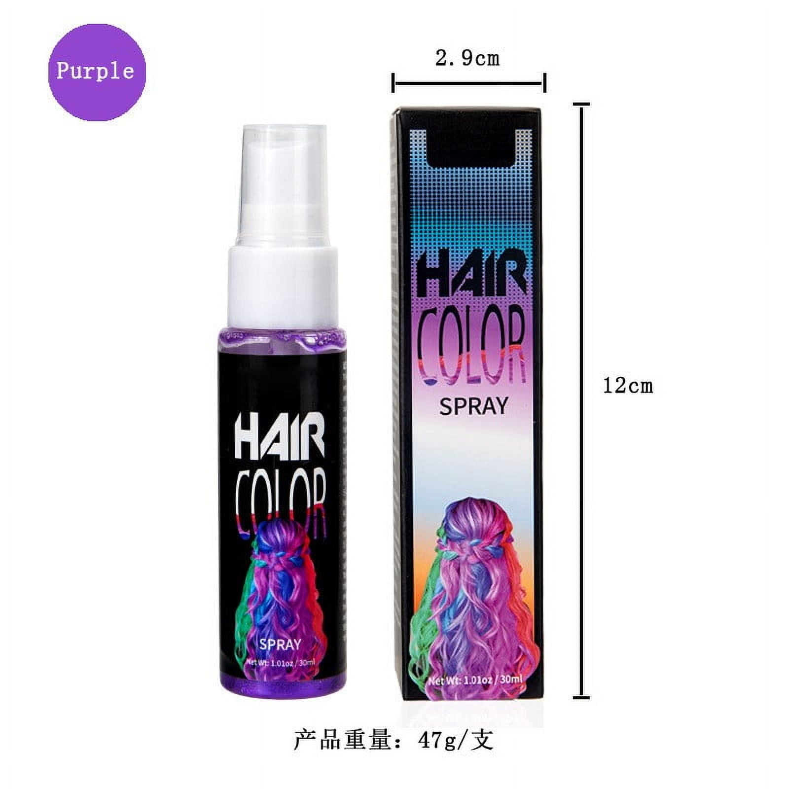 KeirineCC Temporary Hair Color Spray,Timesave DIY Hair Color Spray,Hair ...