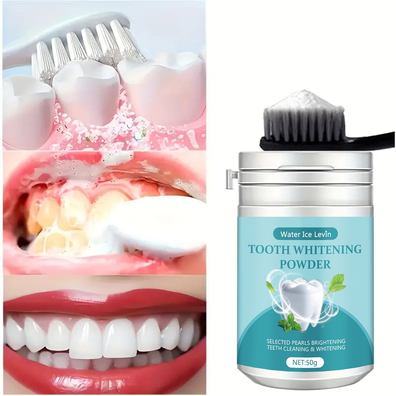 KeirineCC Tooth Powder for Teeth Brightening, Mint Non-Sensitive Teeth ...