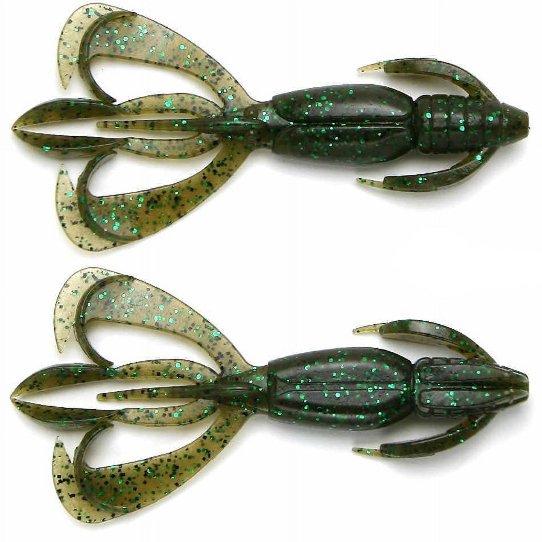 Keitech Crazy Flapper 2.8 inch Soft Plastic Creature Bait 8 pack ...