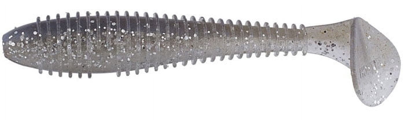 Keitech Fat Swing Impact 3.8'' Pro Blue Shiner 6pk - Walmart.com