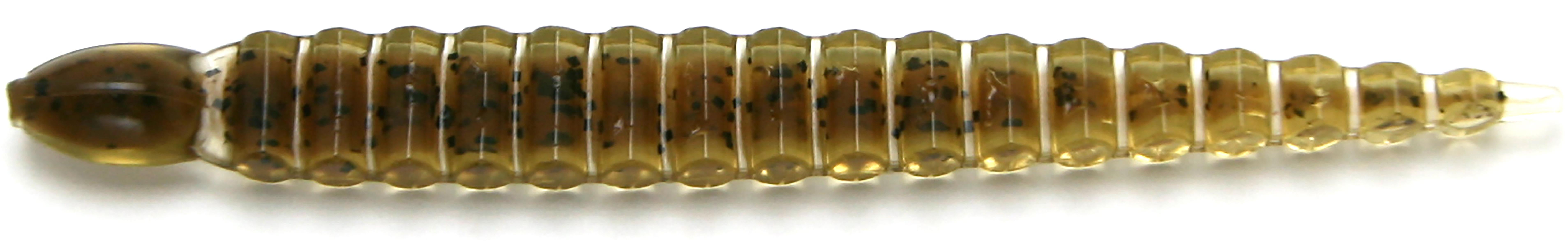 Keitech L3101 Custom Leech Green Pumpkin 3" Custom Dropshot Leech ...