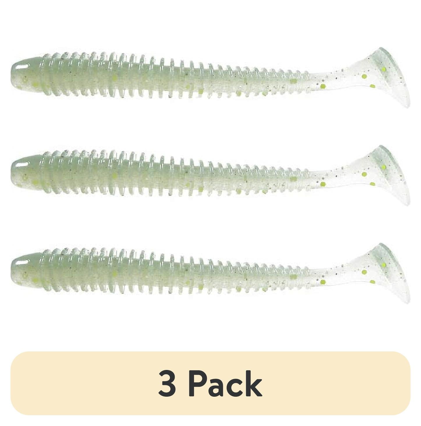 (3 pack) Keitech Swing Impact 4'' Sexy Shad Soft Plastic Fishing Lure ...