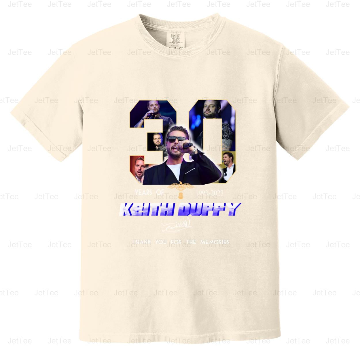 Keith Duffy 30 Years 1993-2023 Boyzone Music Singer Actor Fan Comfort ...