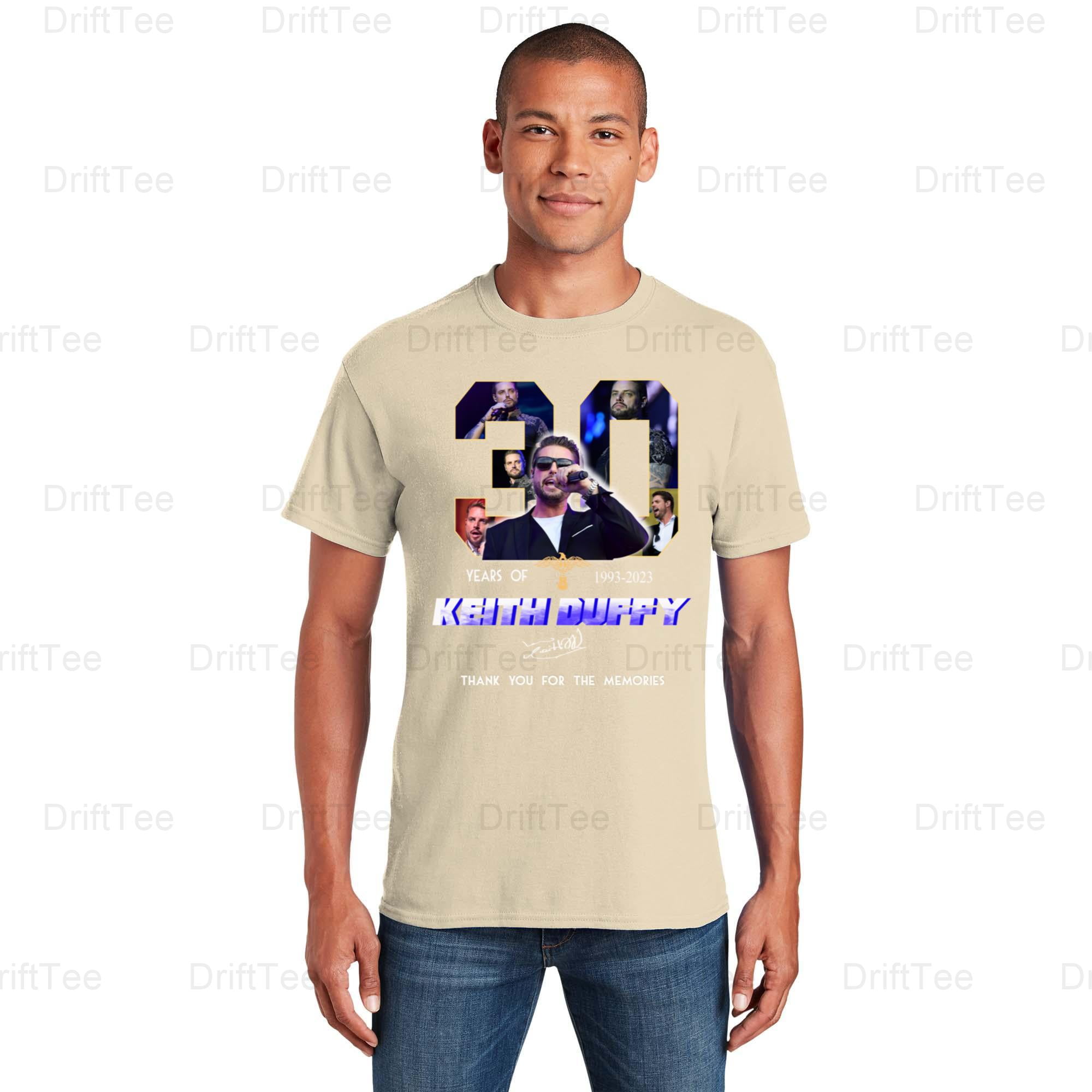 Keith Duffy 30 Years 1993-2023 Boyzone Music Singer Actor Fan Irish T ...