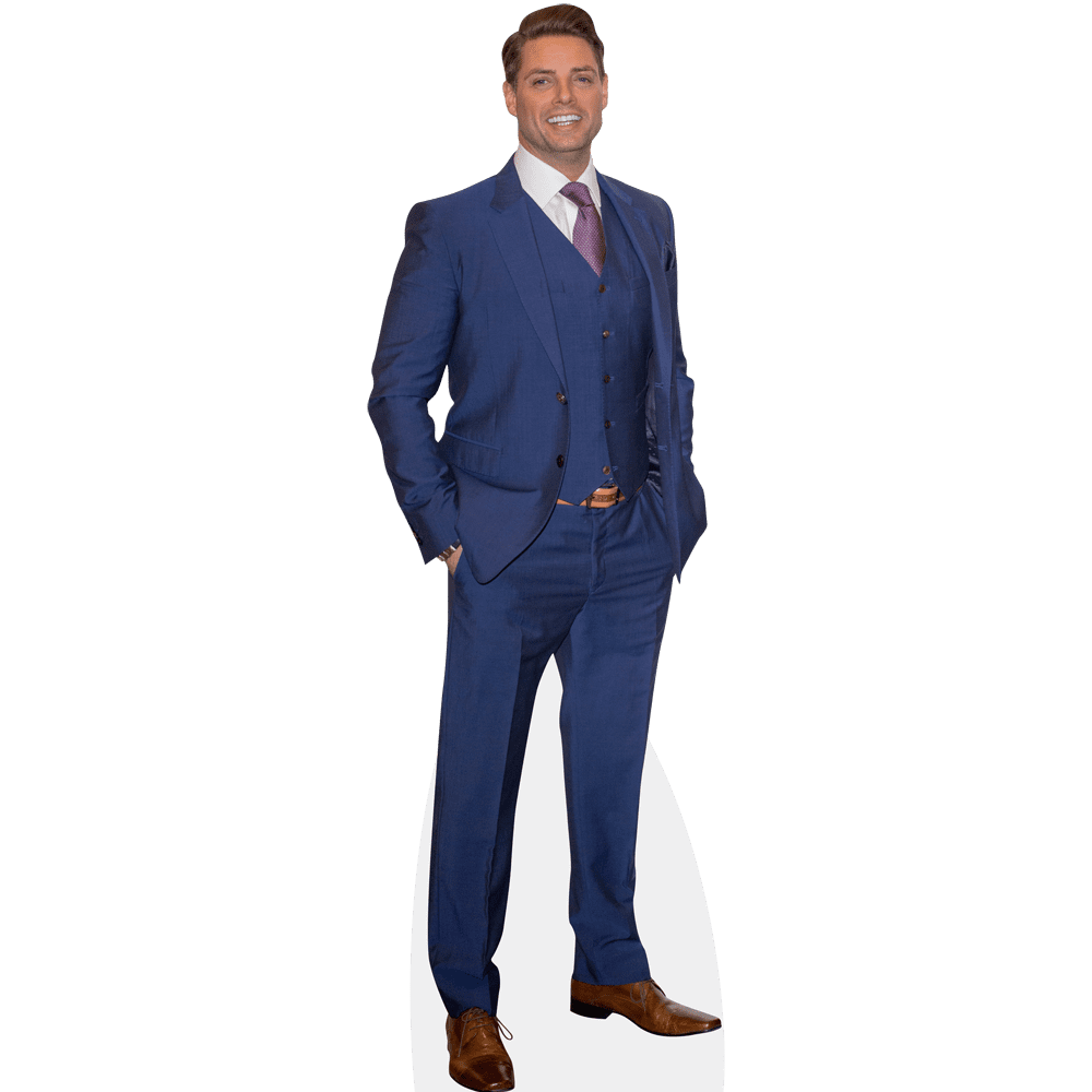 Keith Duffy (Blue Suit) Mini Cardboard Cutout Standee - Walmart.com