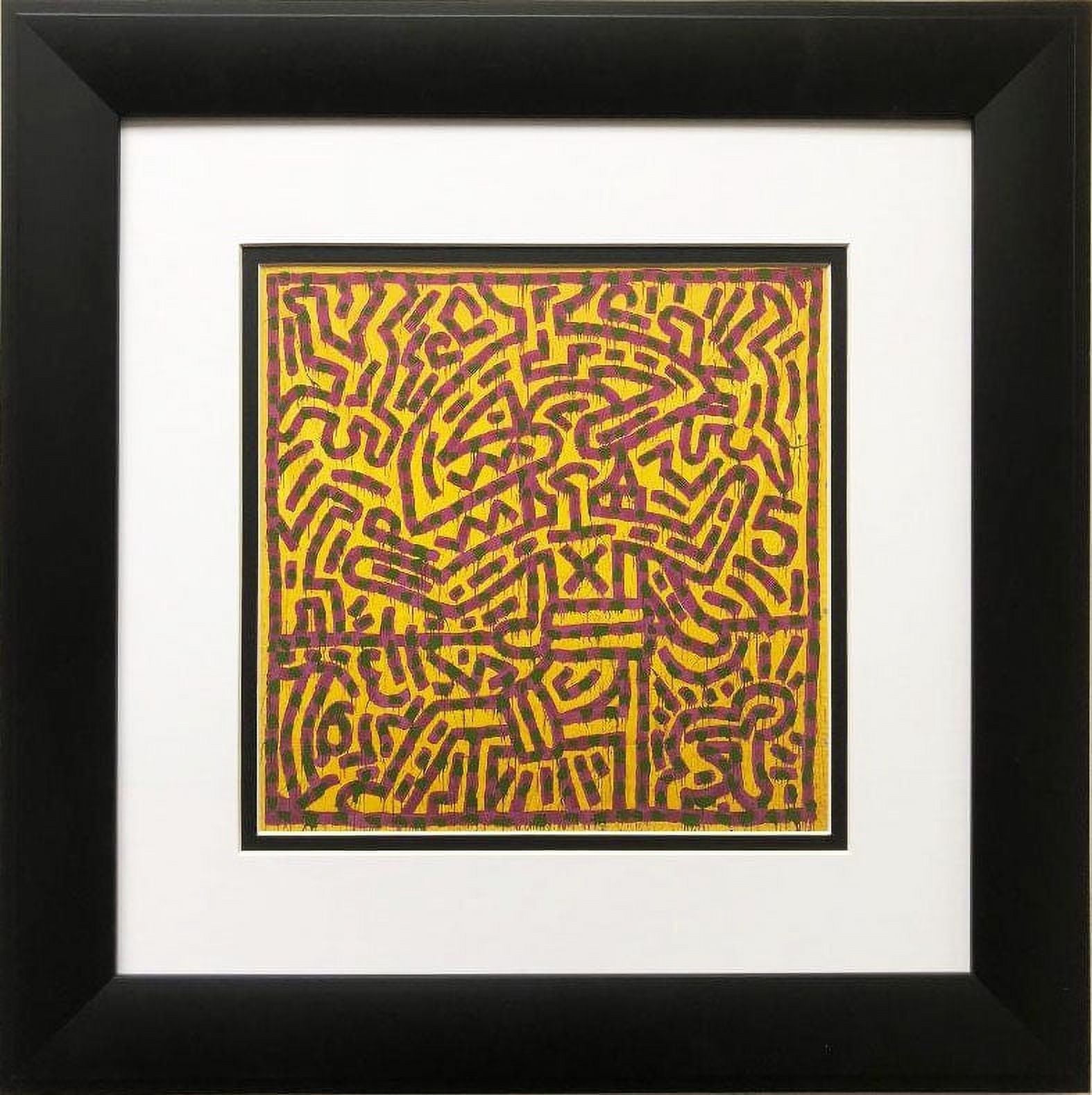 Keith Haring "Untitled #26" CUSTOM FRAMED Print Generic - Walmart.com