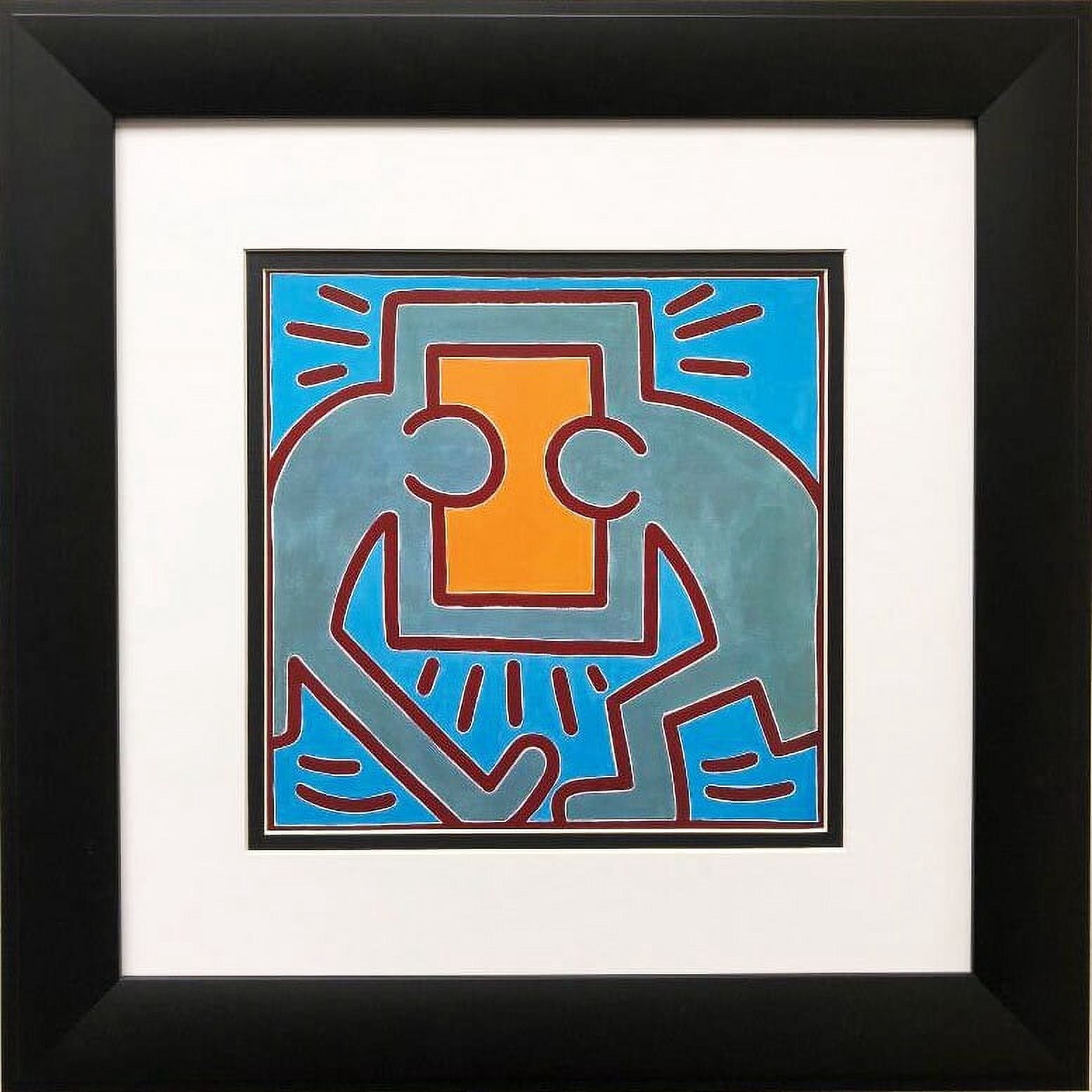 Keith Haring "Untitled #49" CUSTOM FRAMED Print Generic - Walmart.com