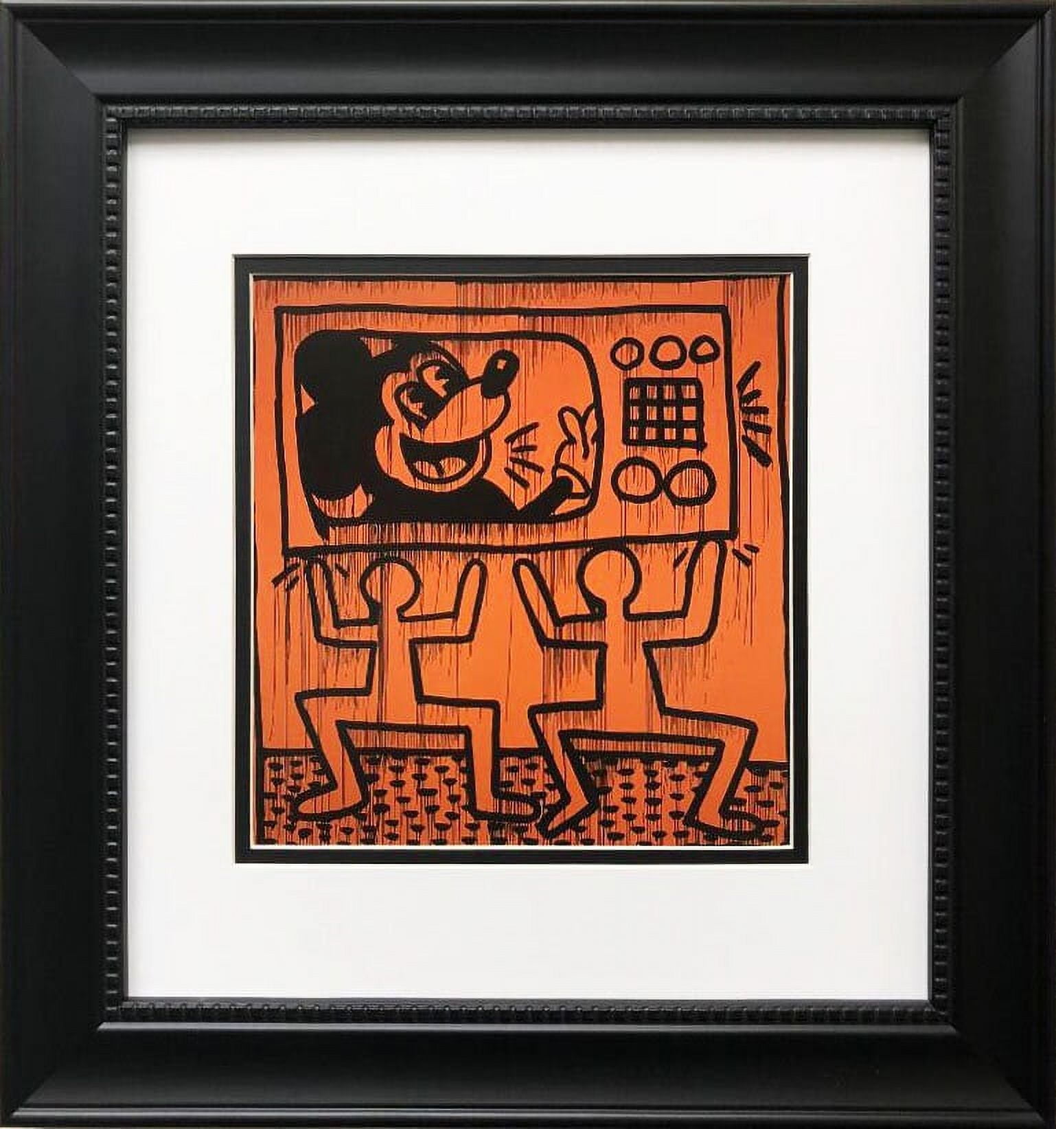 Keith Haring "Untitled #6" CUSTOM FRAMED Print Generic - Walmart.com