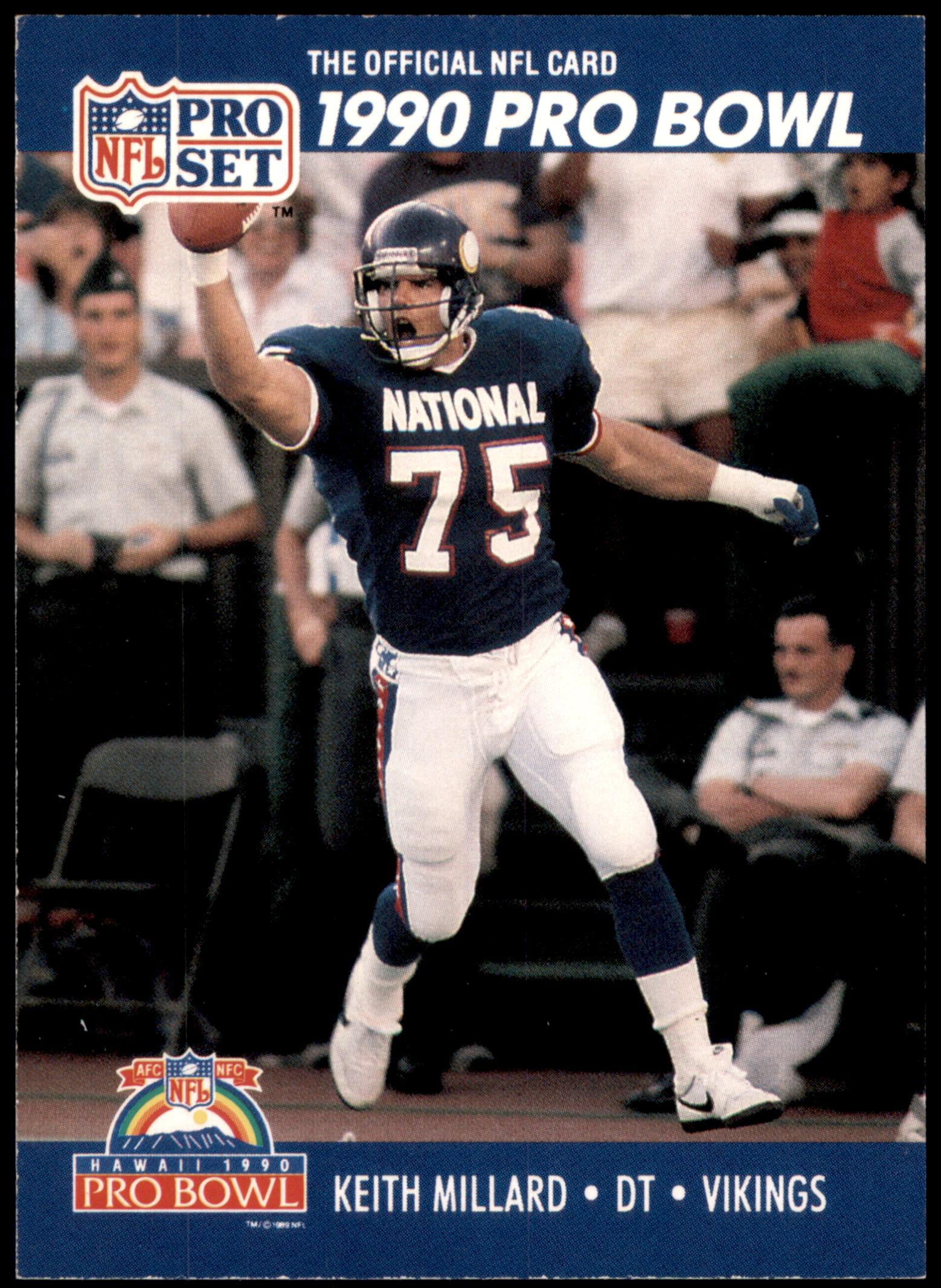 Keith Millard #407 1990 Pro Set - Walmart.com