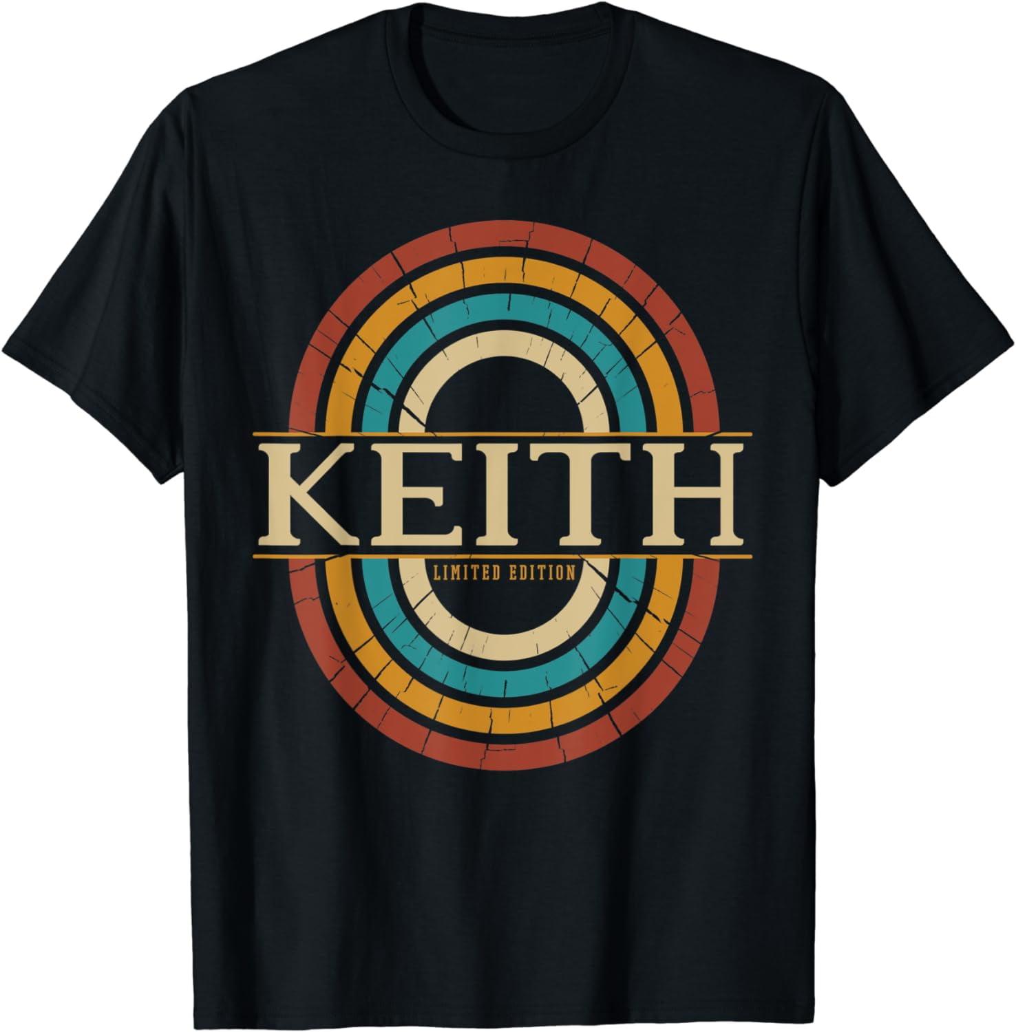 Keith Name Personalized Men Boys Vintage Appreciation T-Shirt - Walmart.com