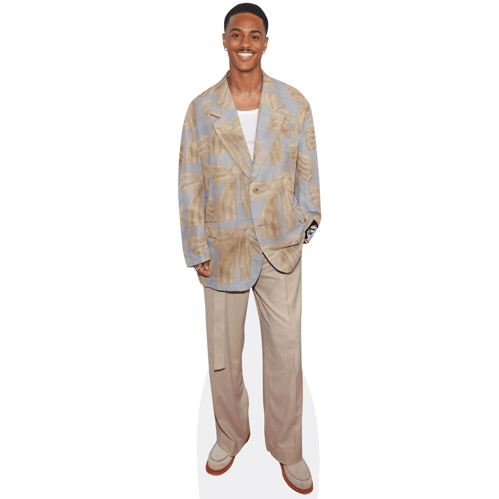Keith Powers (Light Suit) Life Size Cutout. Standee. - Walmart.com