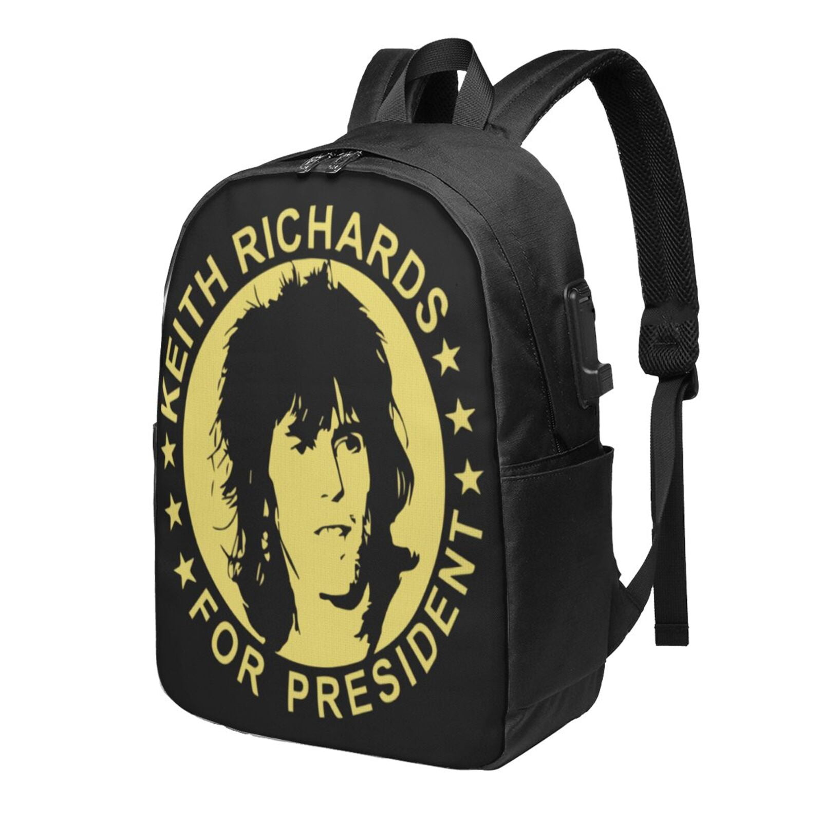 Keith Richards For President Backpack Fashion Travel Backpack Laptop ...