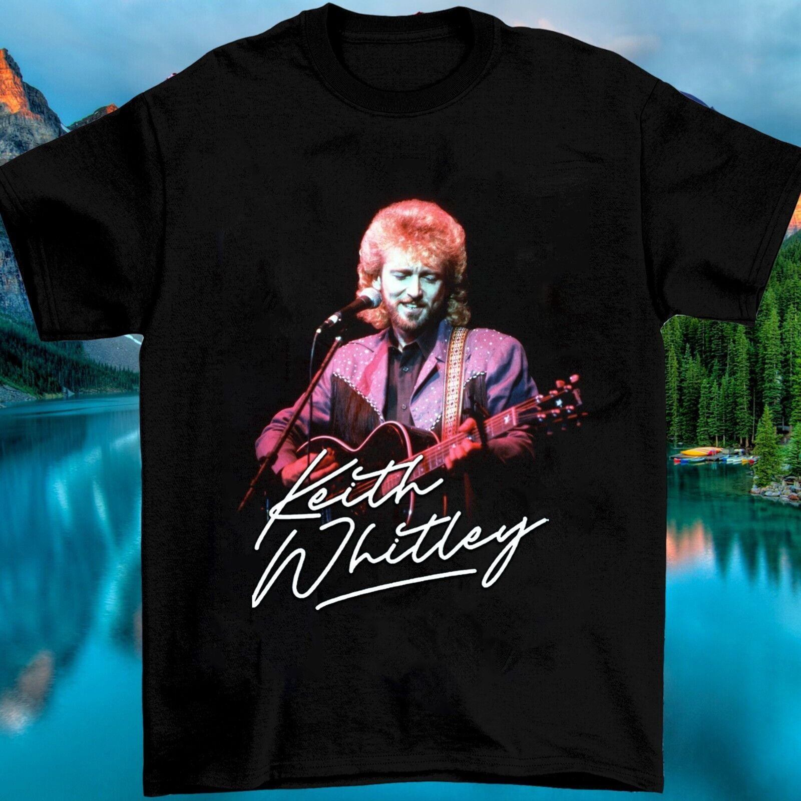Keith Whitley Shirt Cotton Signature All Size Shirt - Walmart.com