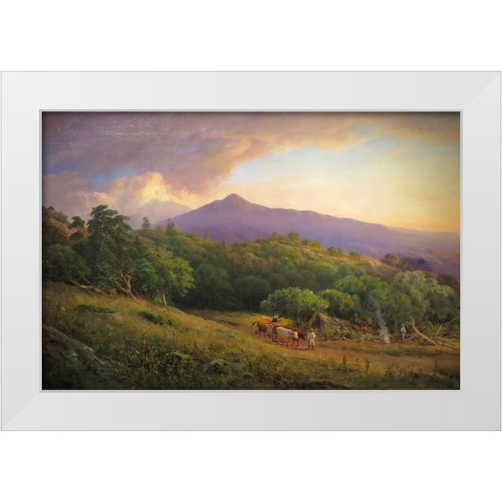 Keith, William 32x23 White Modern Wood Framed Museum Art Print Titled ...