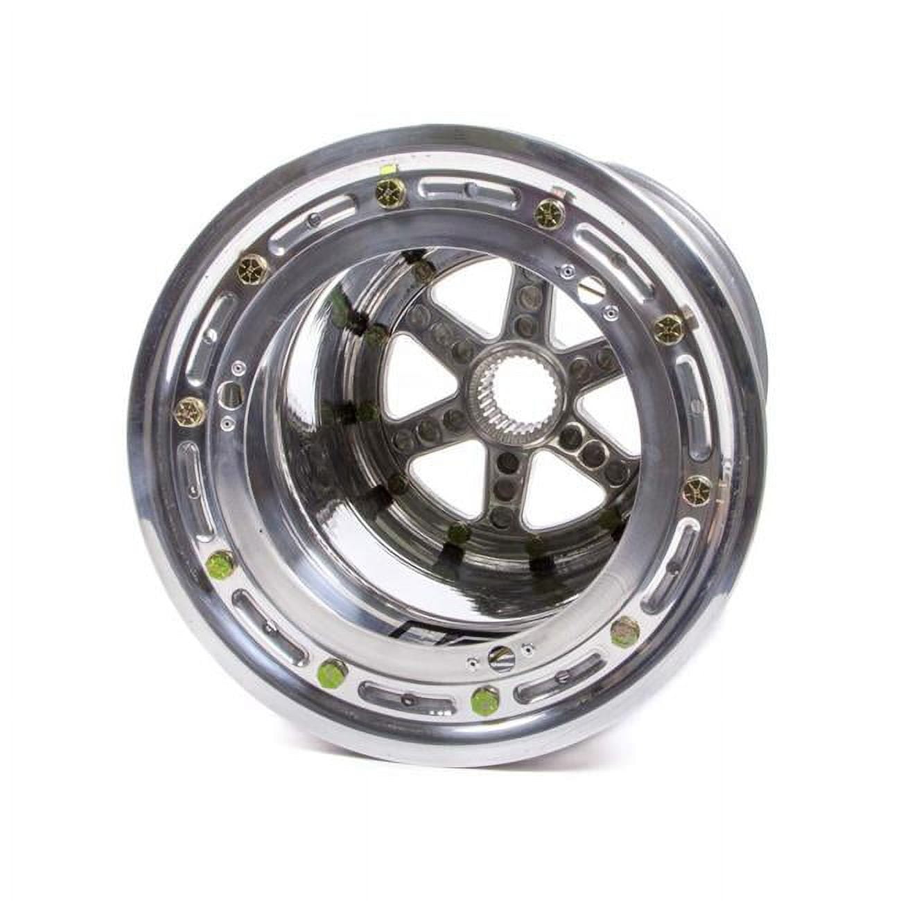 Keizer Aluminum Wheels KAW10134SPBL 10 x 13 in. Splined Wheel Beadlock ...