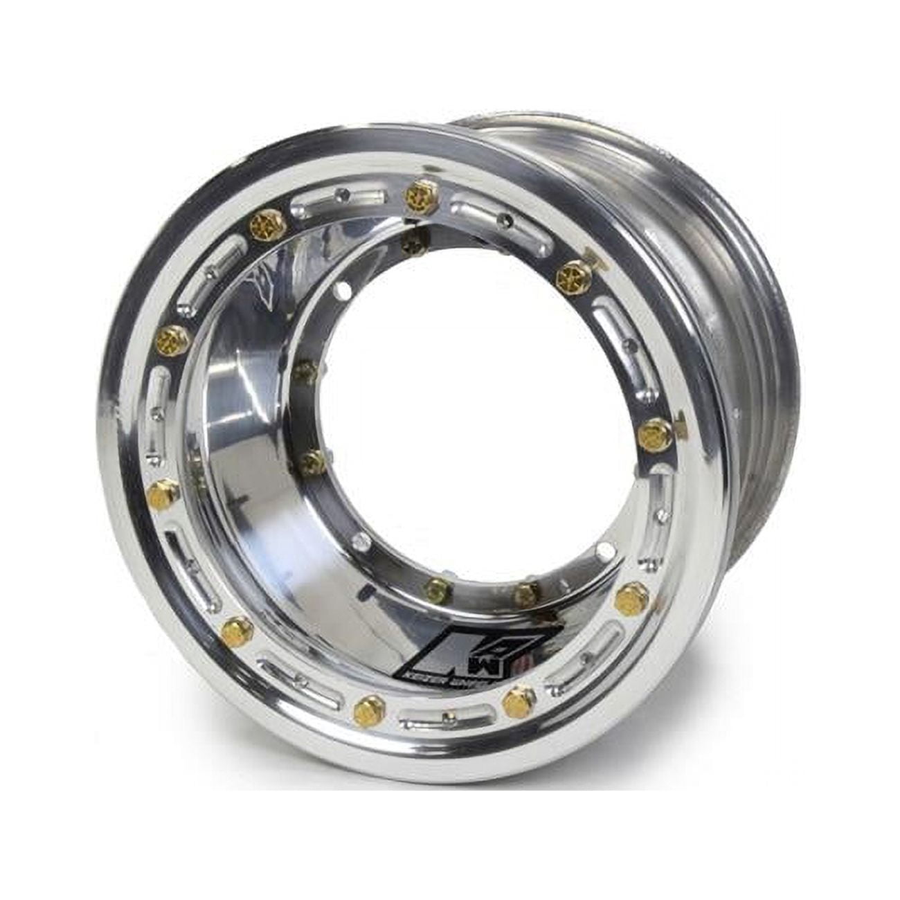 Keizer Aluminum Wheels KAW1074BLBC 10 x 7 in. 4 in. Backspace Beadlock ...