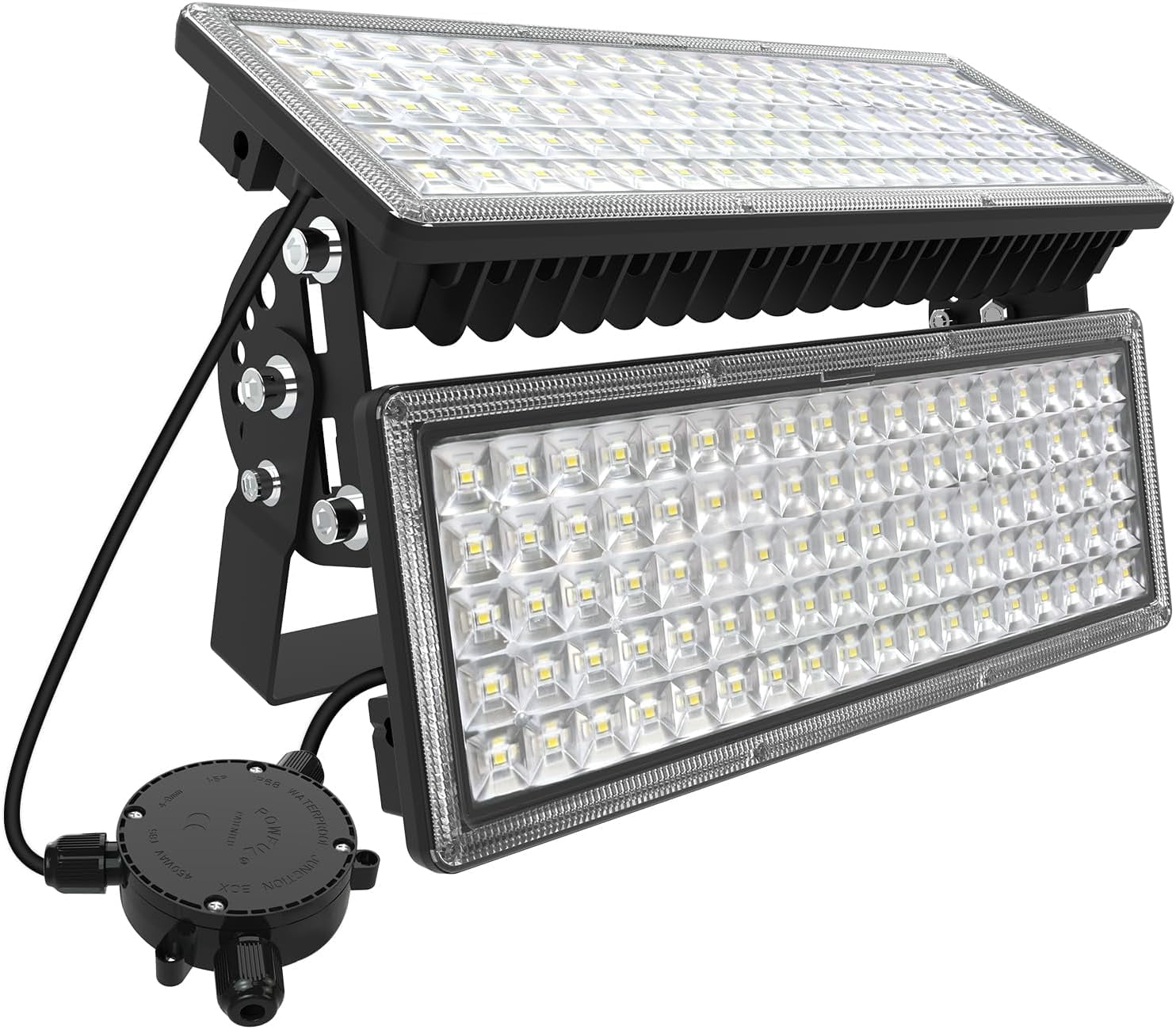Kekeou 200W LED Flood Light Outdoor 28000LM Stadium Lights 6500K ...