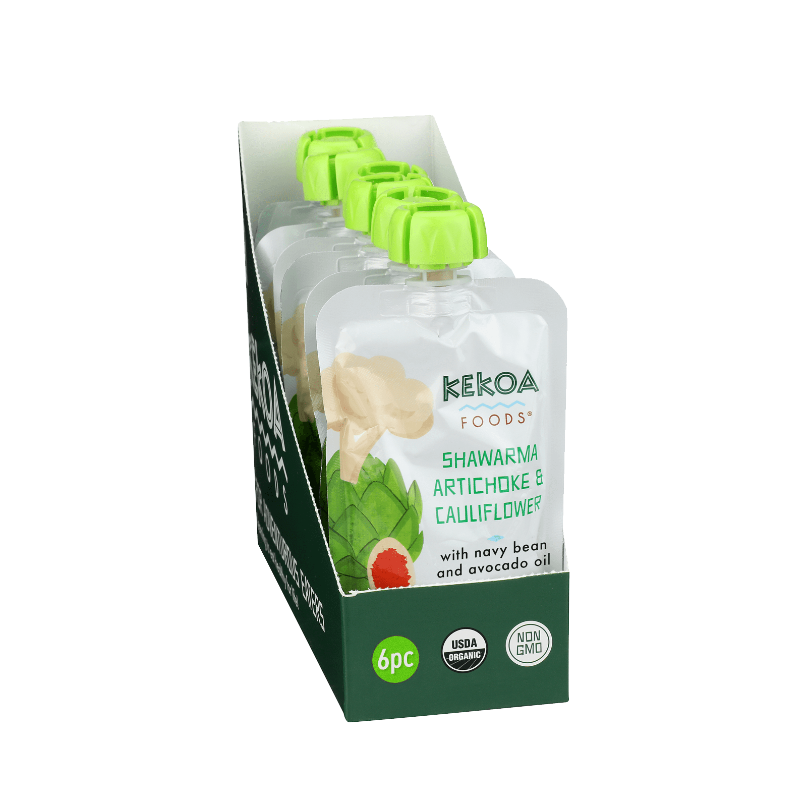 Kekoa Foods, Organic Baby Food, Shawarma Artichoke and Cauliflower ...