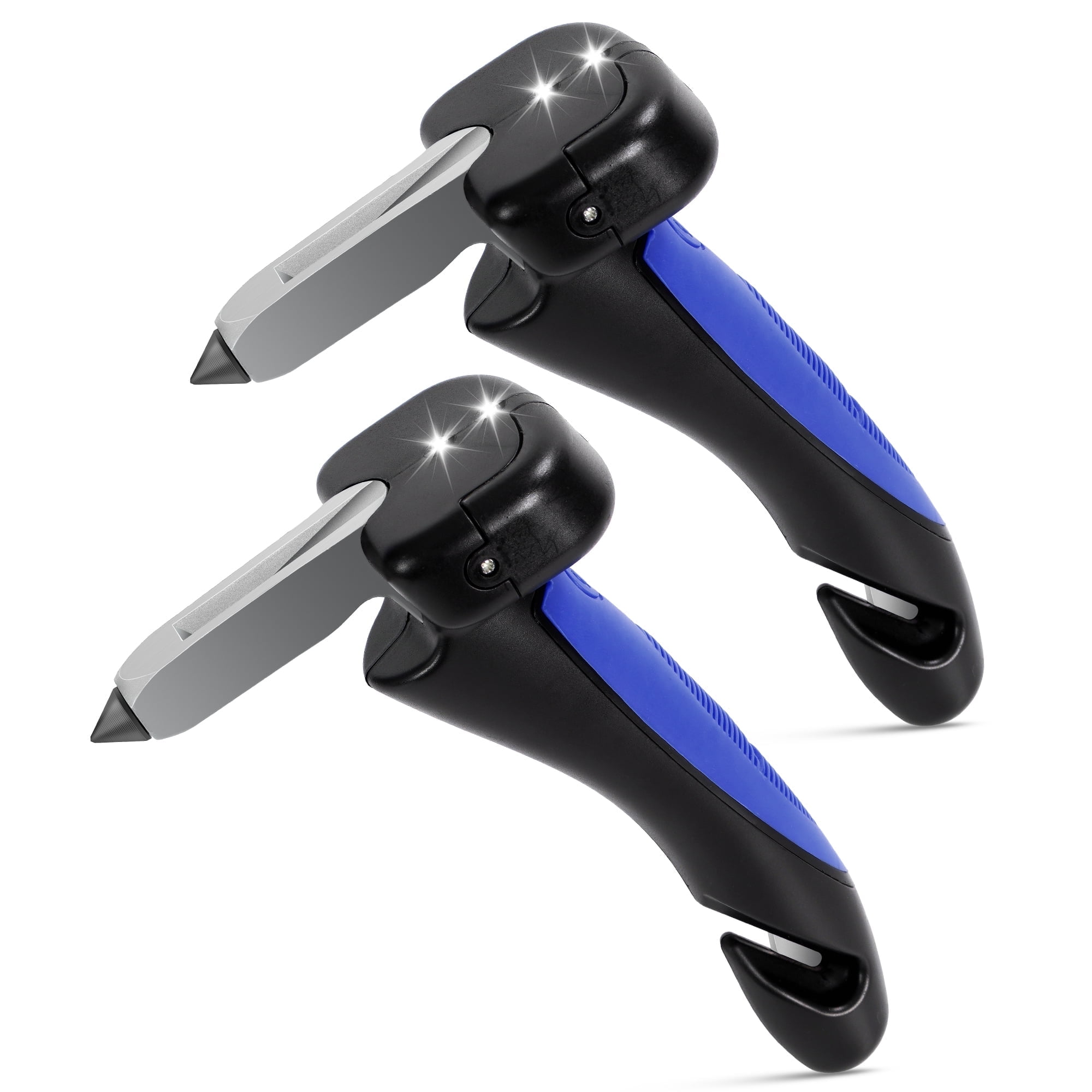 Kekoy Car Handle Assist, 2 Pack, 4 in 1 with LED, Seatbelt Cutter ...