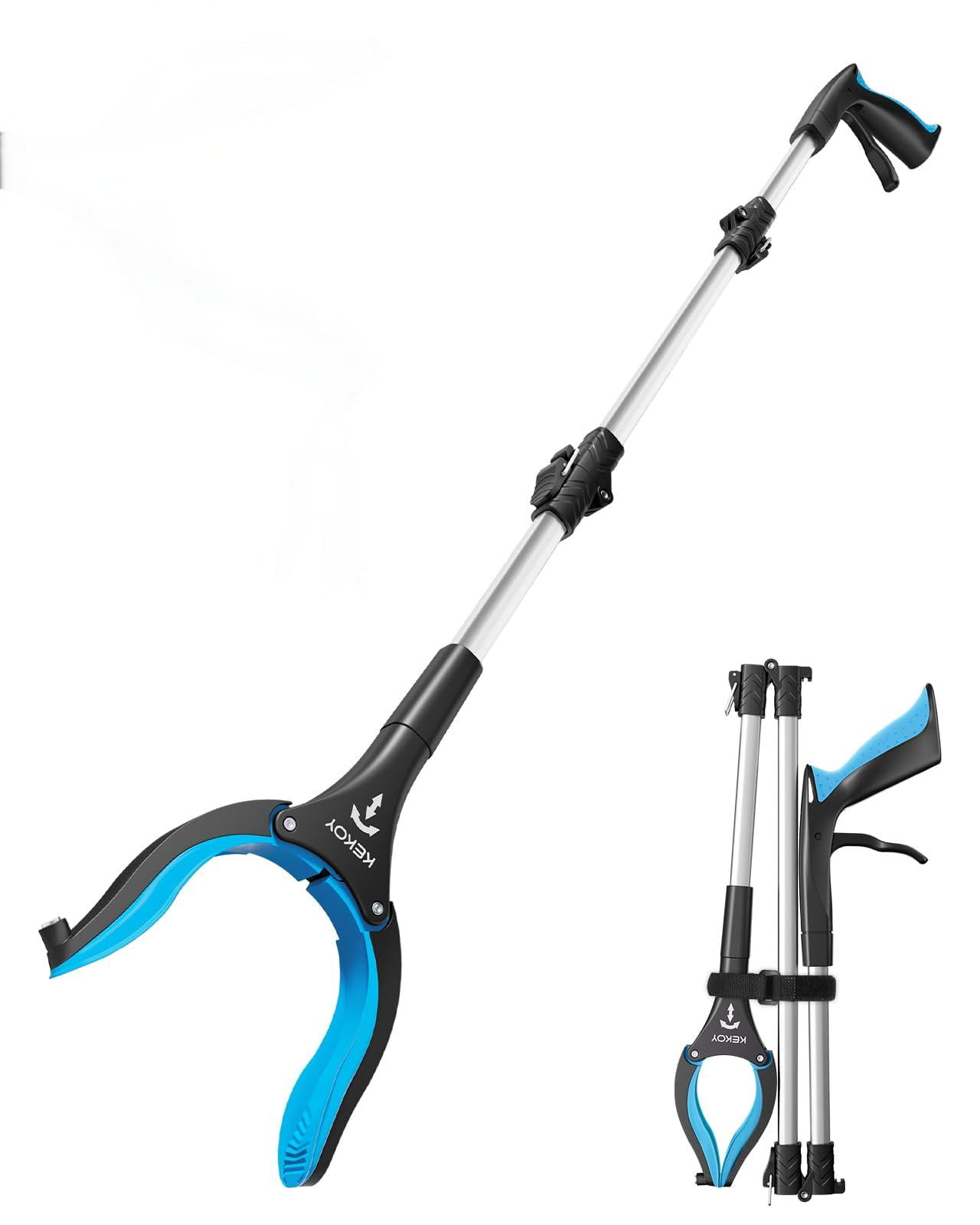 Kekoy 32-Inch Foldable Grabber Reacher Tool with Anti-Slip 360 ...