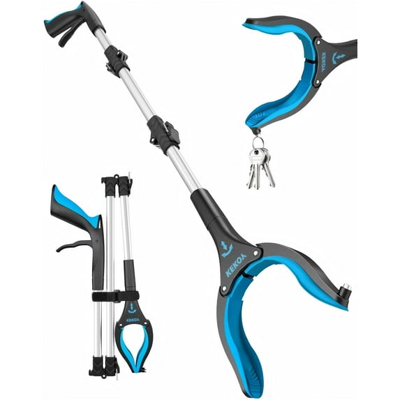 Kekoy 36 Inch Foldable Grabber Reacher Tool - Seniors/Post-Surgery Must ...