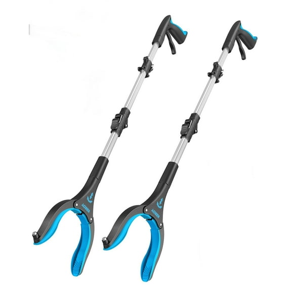 Kekoy 44 Inch Foldable Grabber Reacher 2 Pack - Seniors & Post-Surgery ...