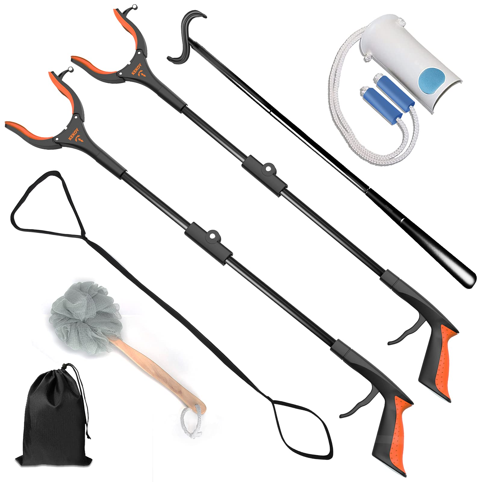 Ettore Grip'n Grab Grabber Reach Tool, 32" (Pack of 1) - Walmart.com