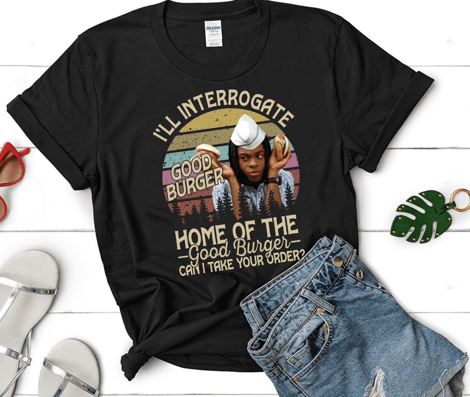 Kel Mitchell Welcome To Good Burger Vintage T-Shirt, Classic Movie ...