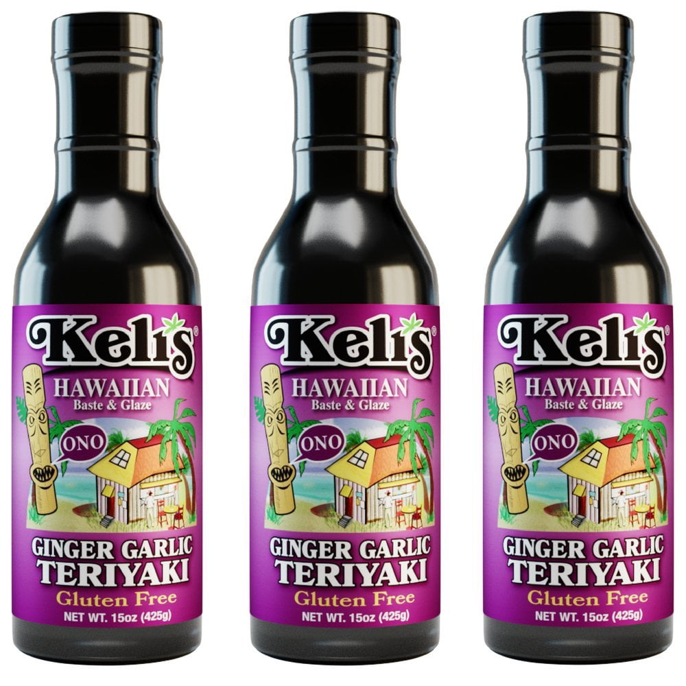 Keli's Sauces Low Sodium Ginger-Garlic Vegan & Gluten Free Kid Friendly ...