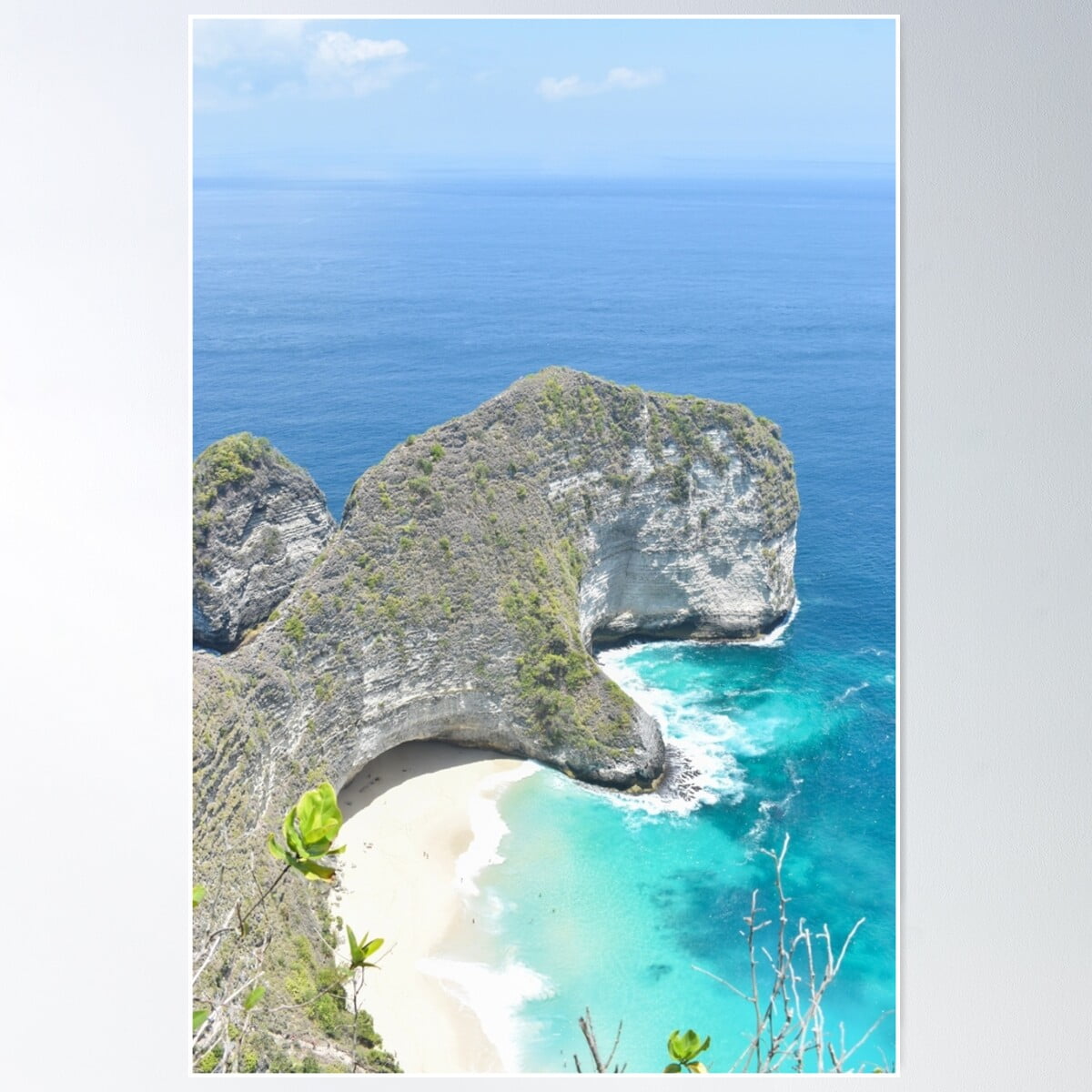 Kelingking Beach, Nusa Penida Poster Wall Art, Modern Wall Decor For ...