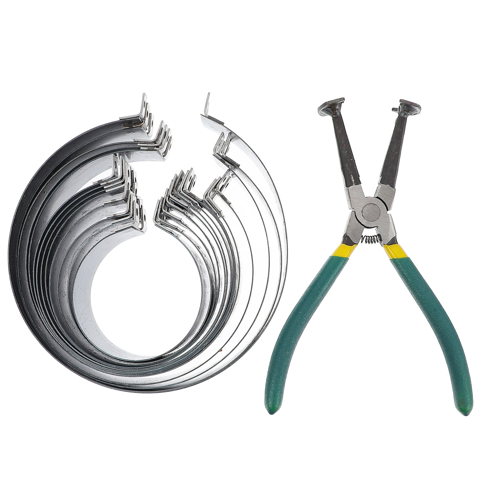 Hytrove Clamp Pliers Piston Ring Compressor Tool Kit Iron Durable for ...