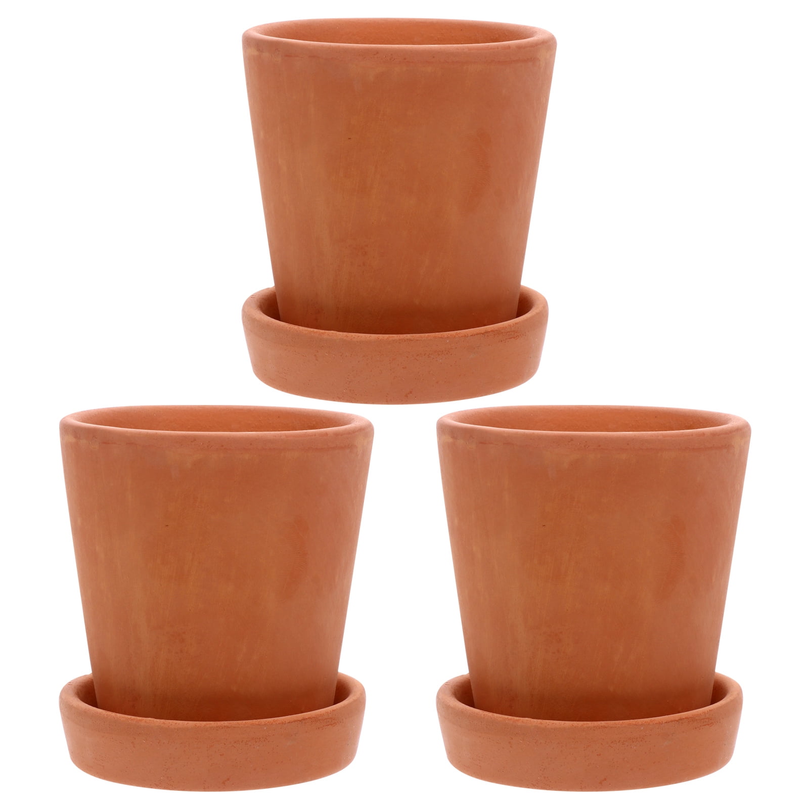 Kelingqi 3 Sets Succulent Plant Flowerpots Ceramic Bonsai Pots with ...