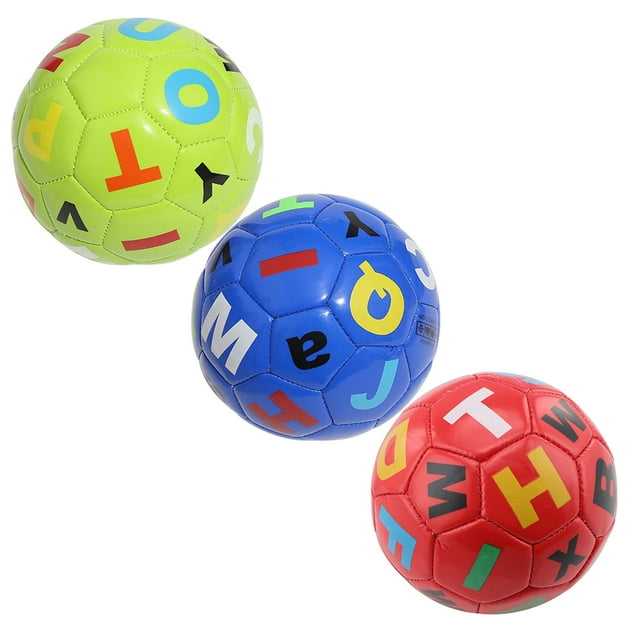 Kelingqi 3Pcs Toddler Soccer Ball Small Soccer Ball Children Soccer ...