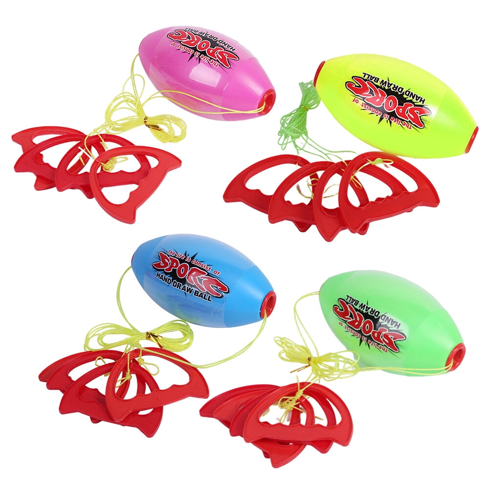 Kelingqi 4pcs Hand Pulling Balls Double Player Sliding Ball Fitness ...