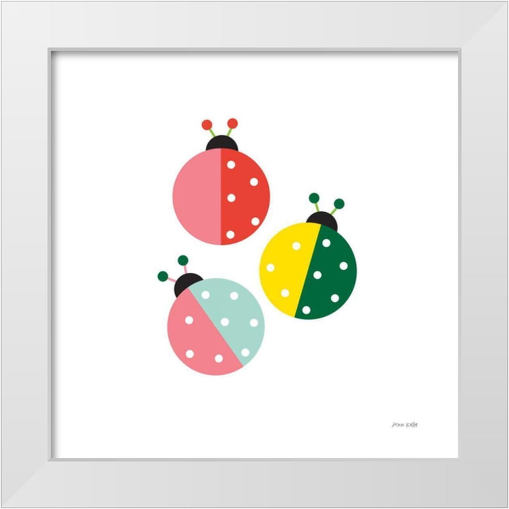 Kelle, Ann 15x15 White Modern Wood Framed Museum Art Print Titled ...