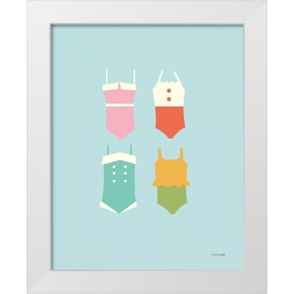Kelle, Ann 15x18 White Modern Wood Framed Museum Art Print Titled ...