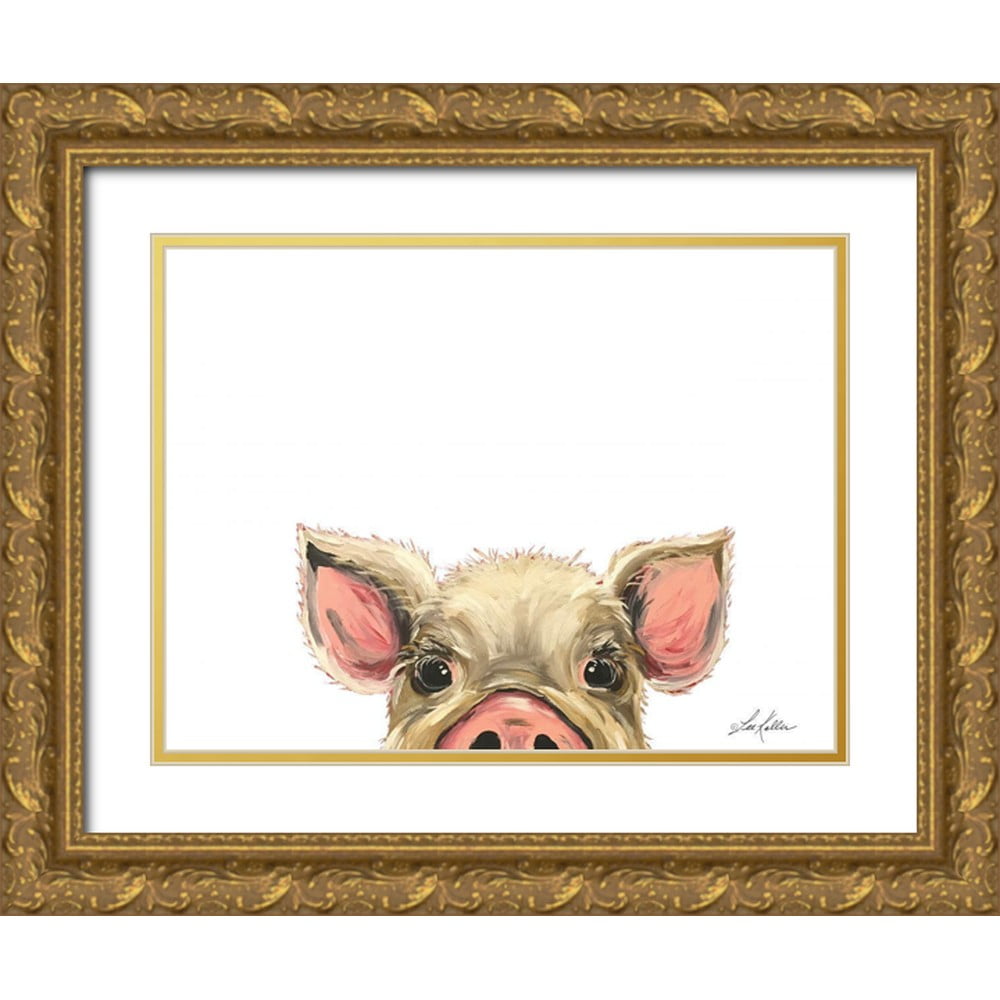 Keller, Lee 14x12 Gold Ornate Wood Framed with Double Matting Museum ...