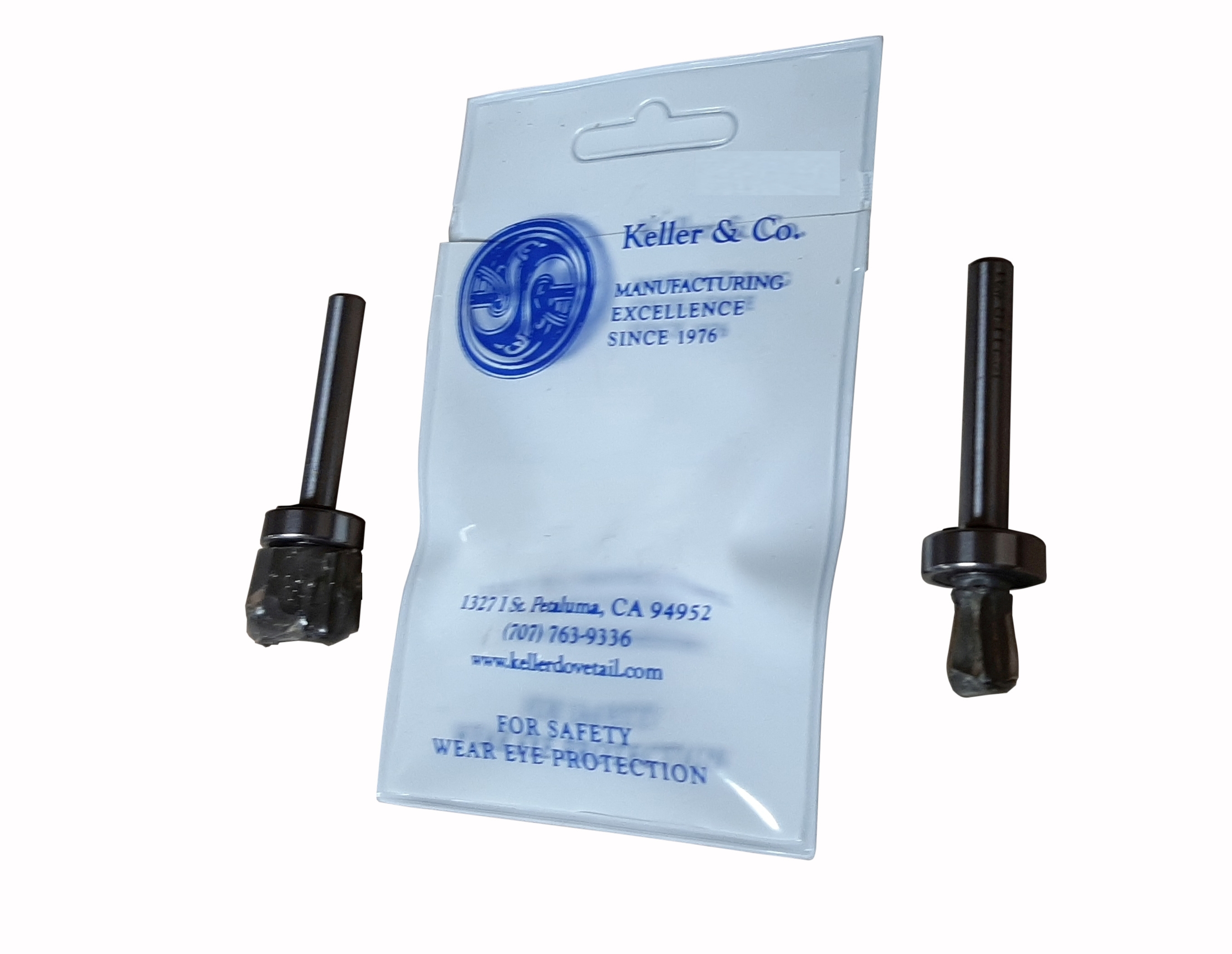 Keller Small Project Woodworking Dovetail Router Bit Set for 1500 and ...