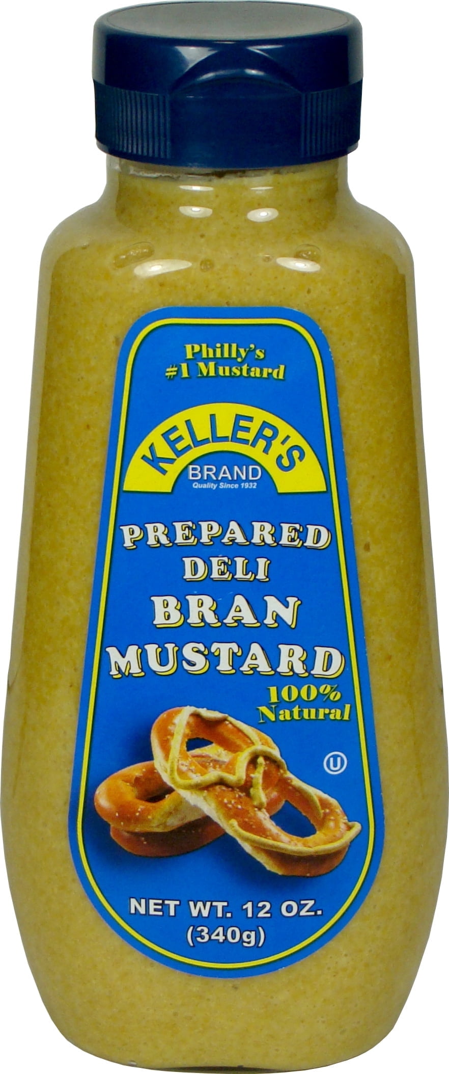 Keller's Prepared Deli Bran Mustard, 12 oz. (4 pack) - Walmart.com