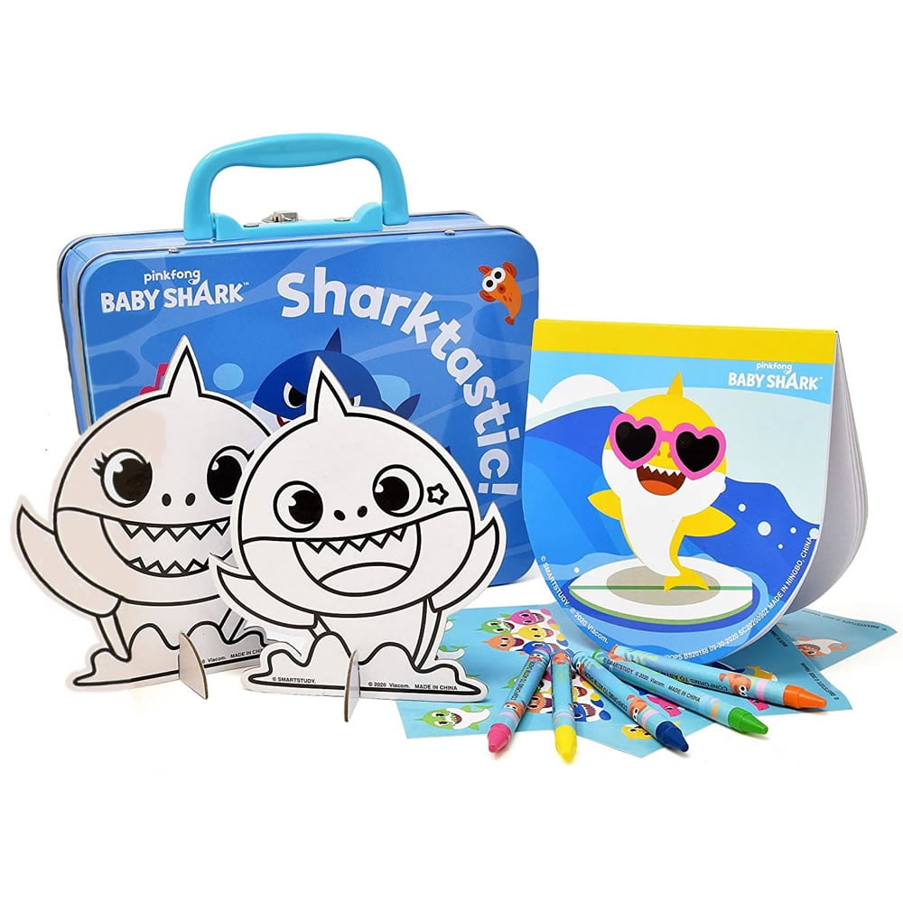 Kelli's Gift BS20188 Baby Shark Art and Activity Tin - Walmart.com