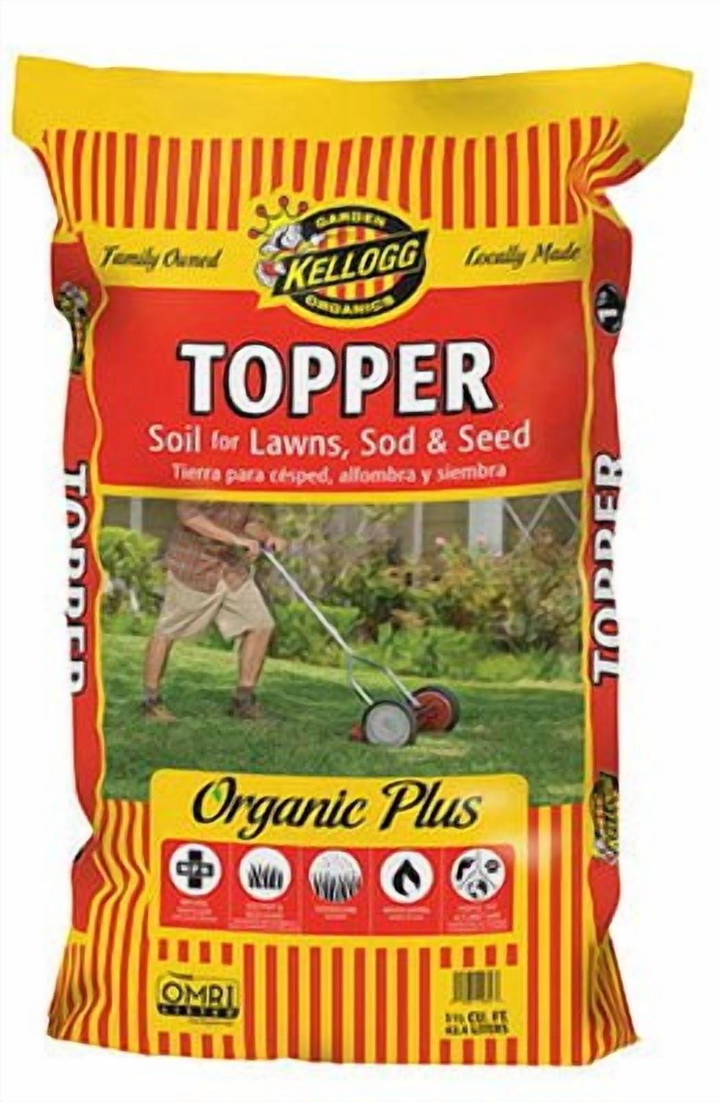 Kellogg 656 Sod Topper, 1.5 Cu.Ft, for Overseeding and Seed Covering ...