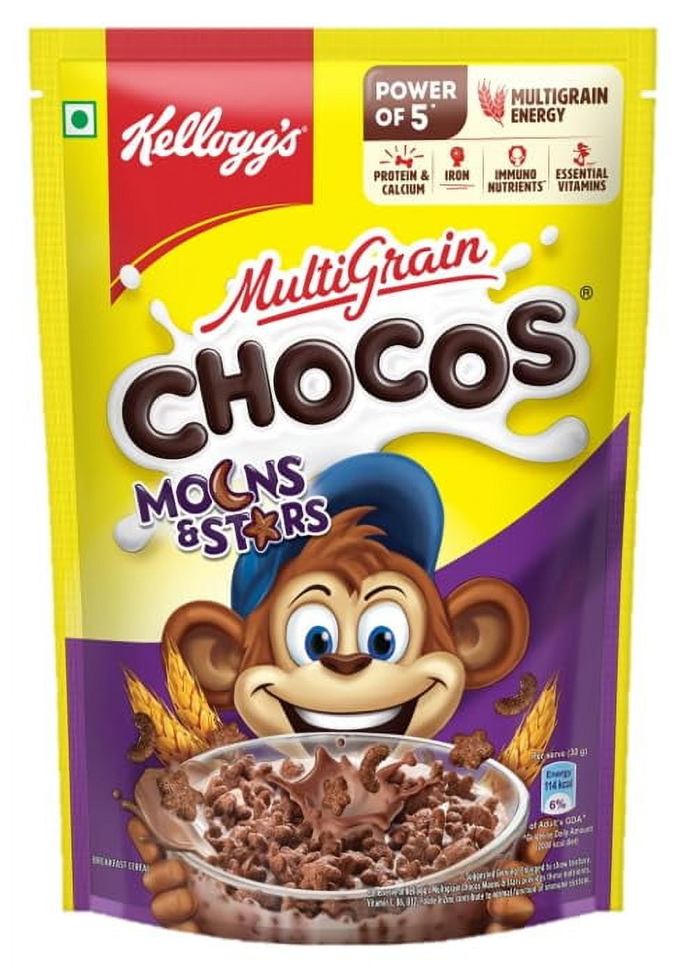 Kellogg Chocos Moons & Stars Pouch, 375 G - Walmart.com