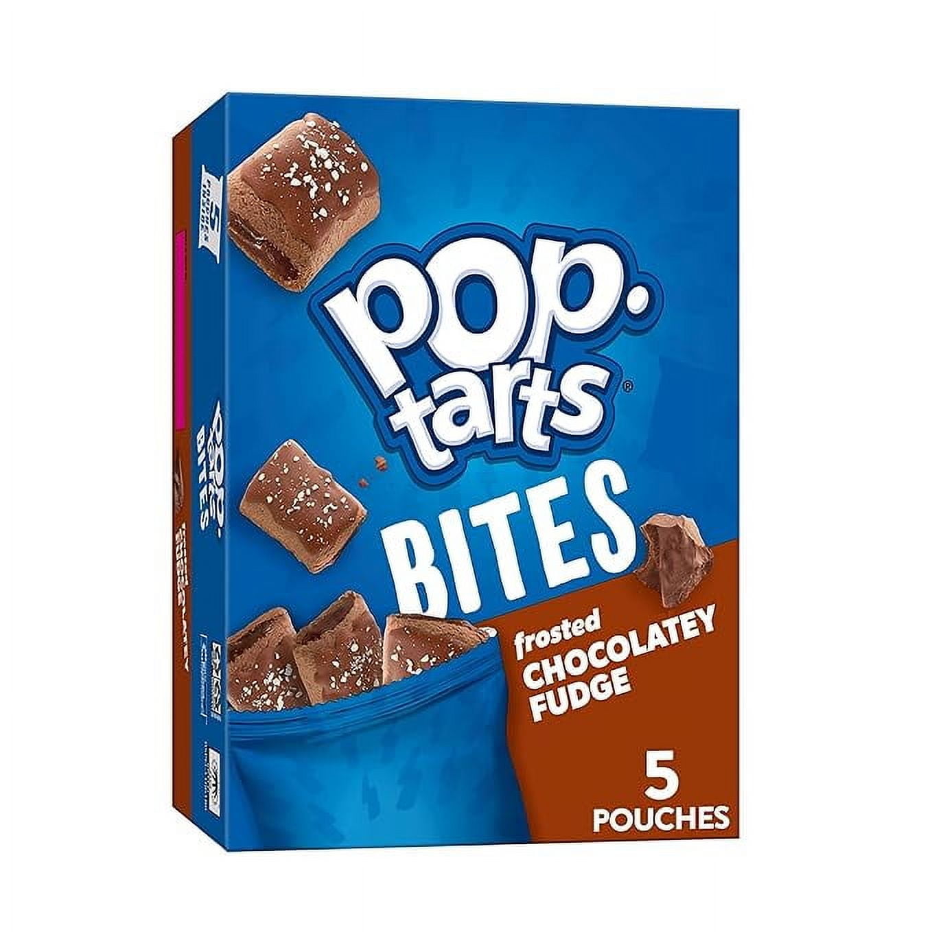 Kellogg's Pop-Tarts Bites, Frosted Chocolate Fudge 7oz Bitesize Snacks ...