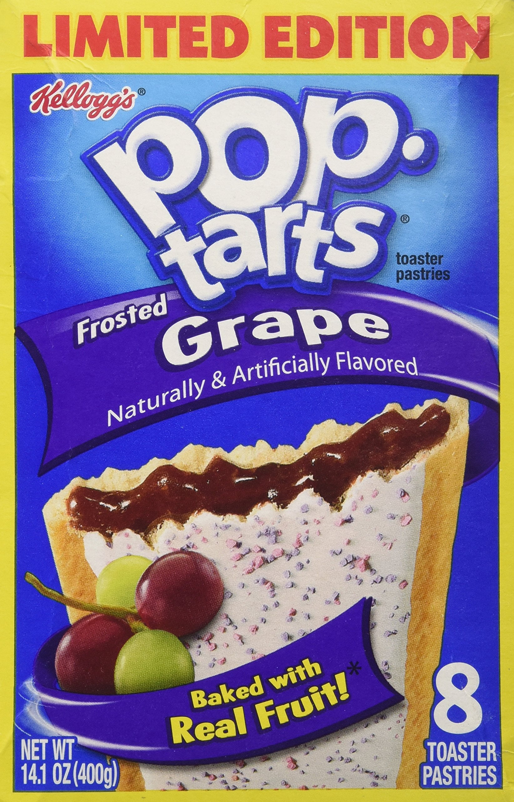 Kellogg,S Frosted Grape Pop Tarts (Pack Of 2-8 Count Boxes) - Walmart.com