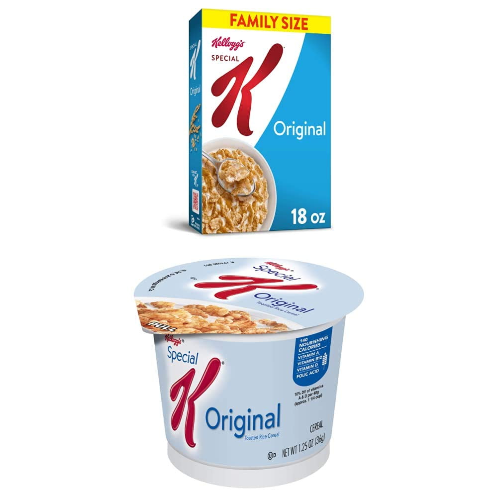 Kellogg,S Special K Breakfast Cereal Bulk Pack, Original (6 Boxes 18 Oz ...