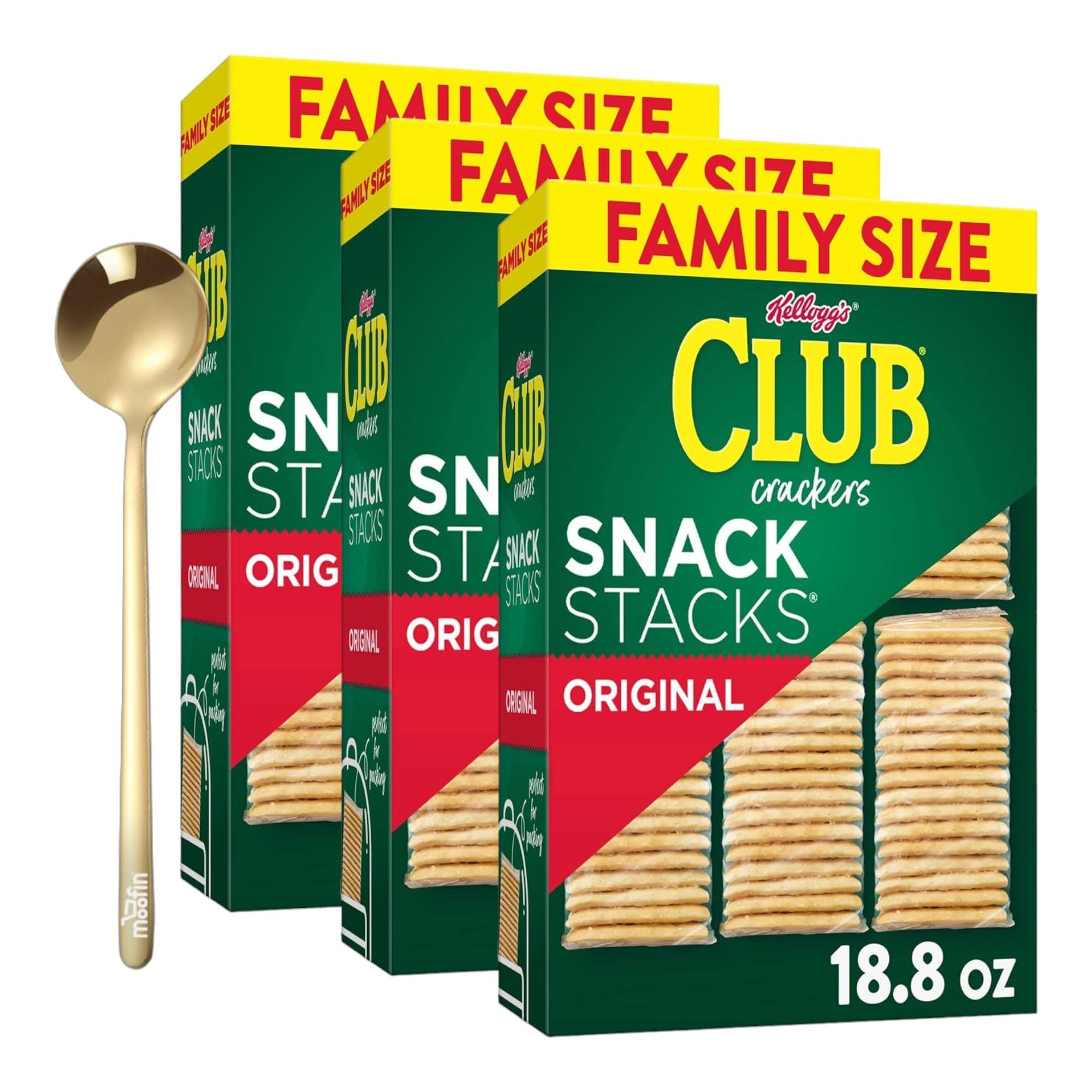 Kellogg Snack Stacks, Original, MMF7 18.8 Ounces - Family Size Wheat ...